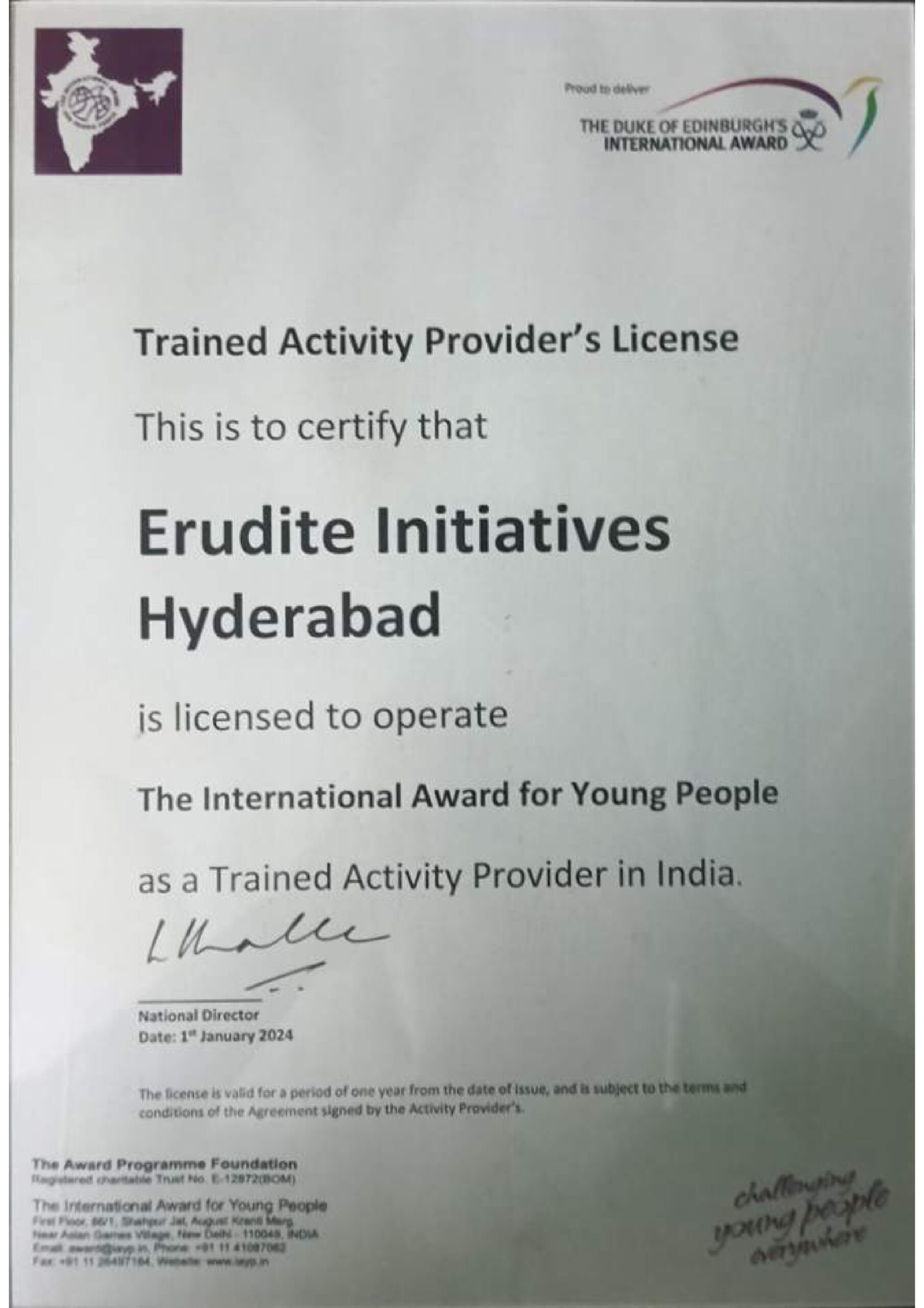 About Us - Erudite Initiatives